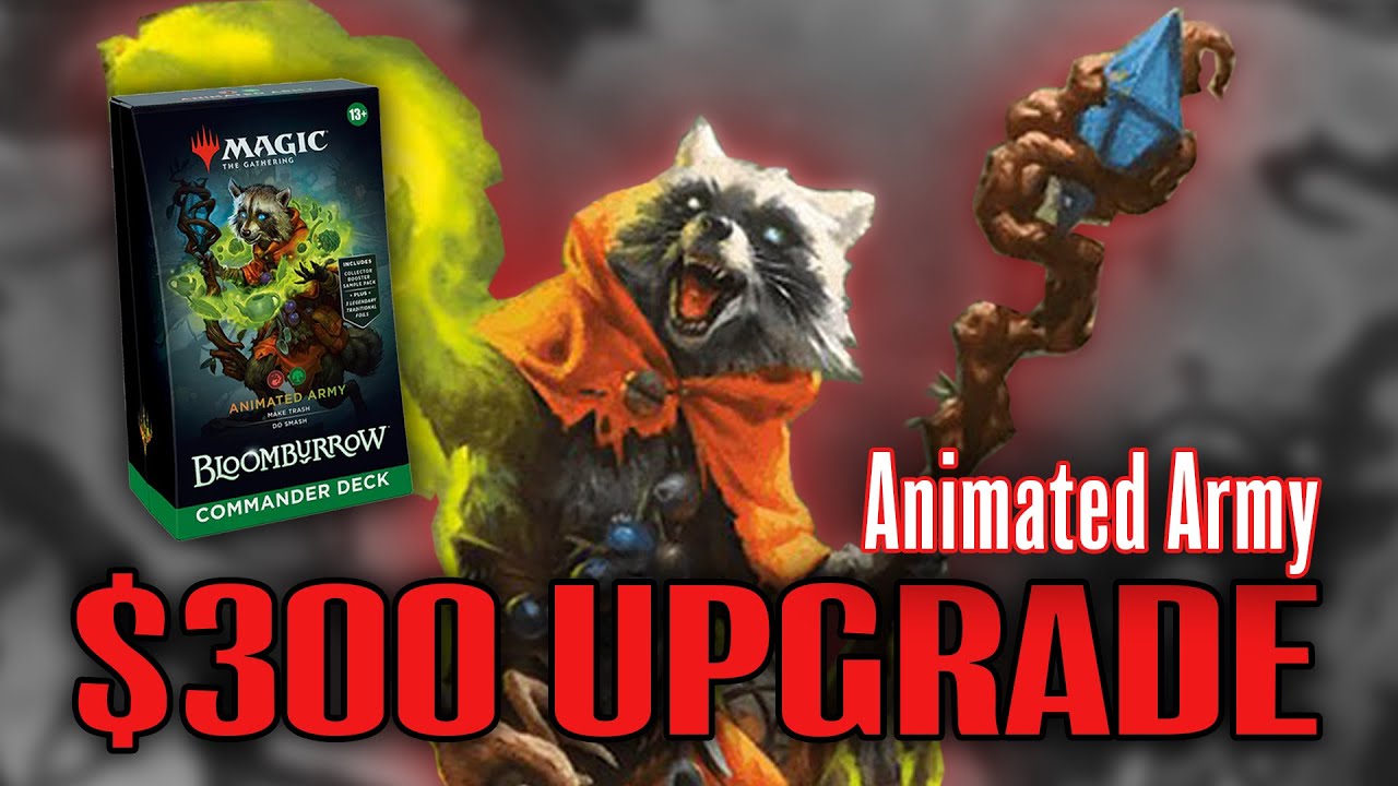 Animated Army Upgrade - Improving the Precon Commander Deck with $300 ...