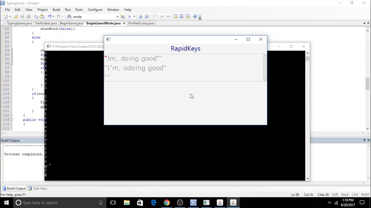 Making a Typing Game With Java (Java Programming) - YouTube