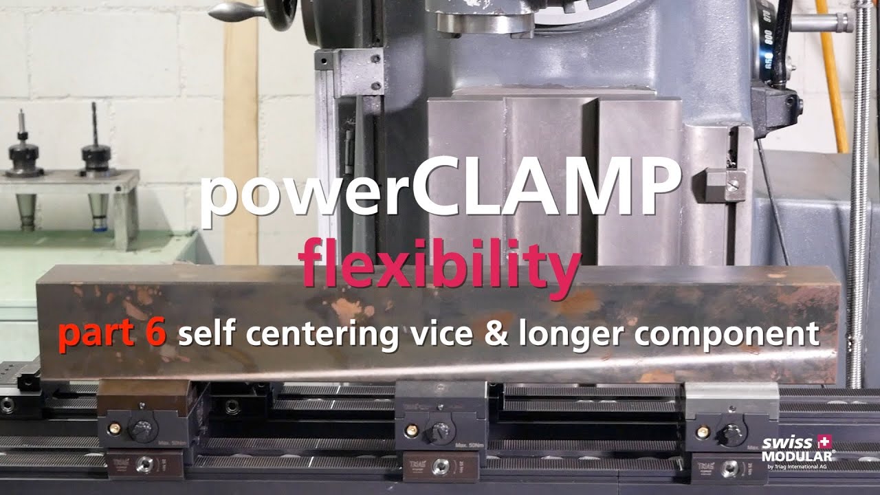 #powerCLAMP Part 6 - "self centering vice & longer component" - #swissMODULAR🇨🇭 - YouTube