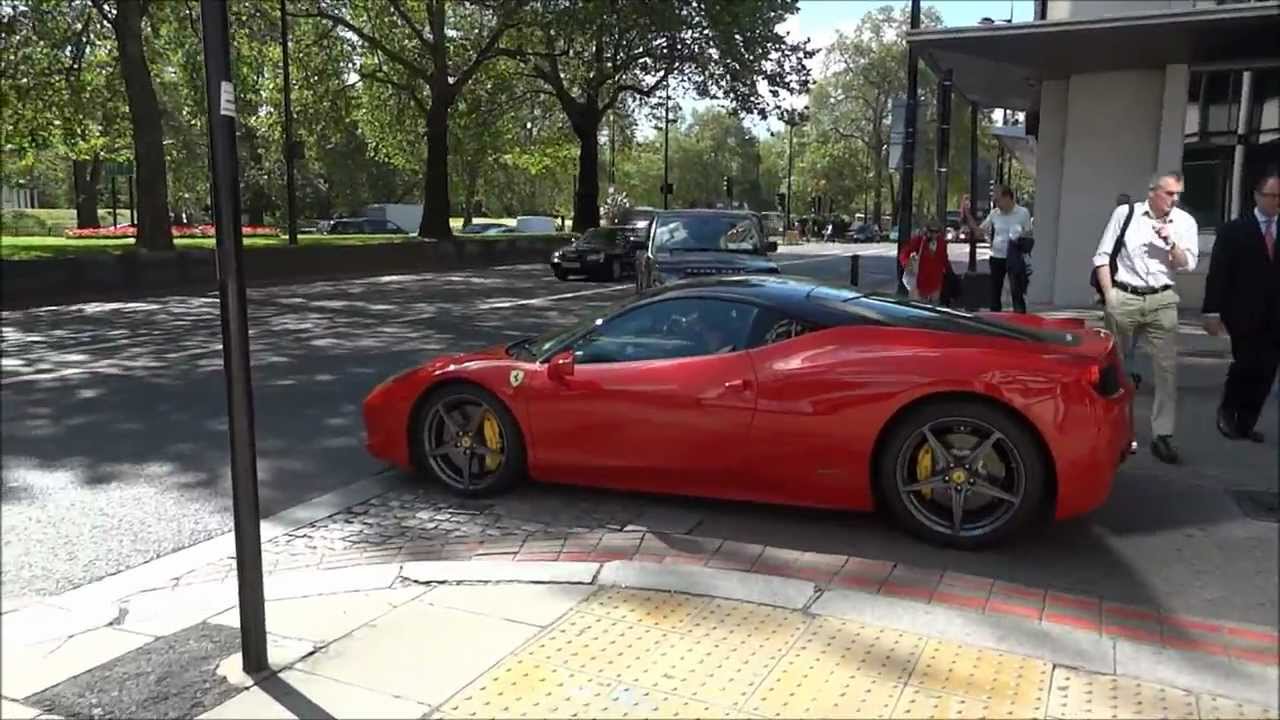 Ferrari 458 Italia - Loud Acceleration + Downshift! - YouTube