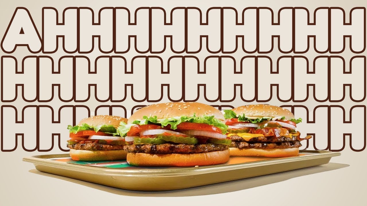 Whopper Whopper Ad But The Singer Is Crazy - YouTube