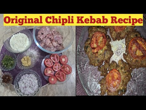 Original Chipli Kebab Recipe | peshawari chapli kabab ...