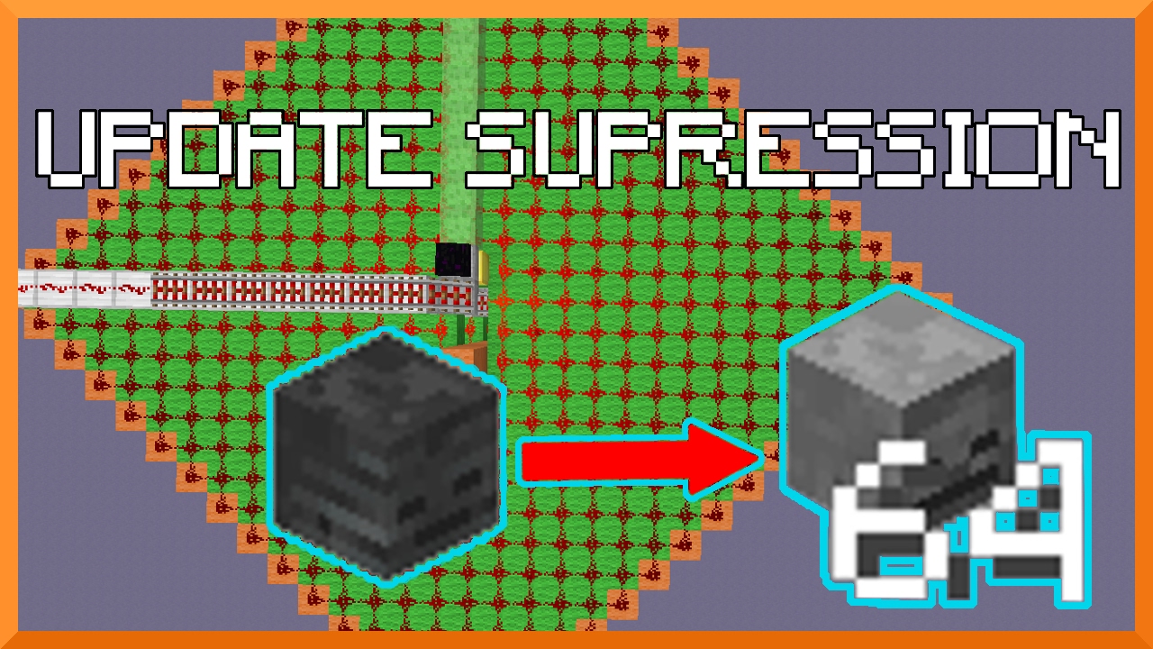 Minecraft Update Supression (dupe skeleton skulls) [1.8.x] - YouTube
