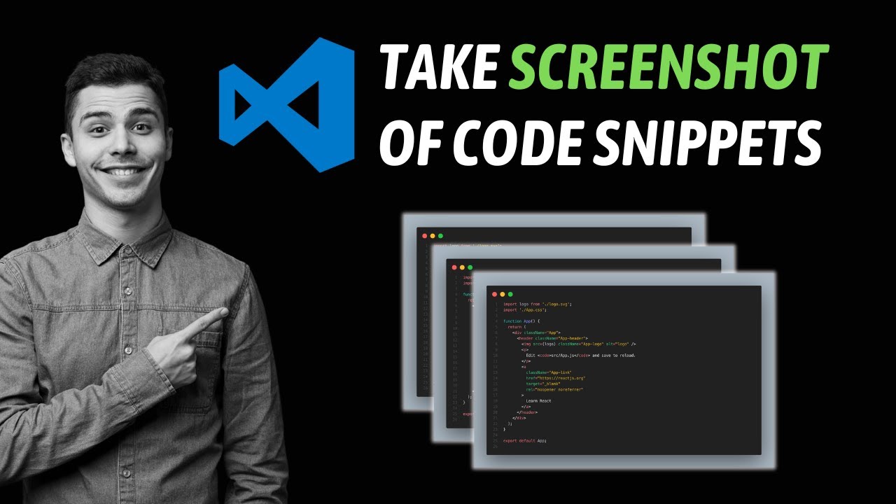 Screenshot your Code in VS Code 2024 [ vscode Trick ] - YouTube