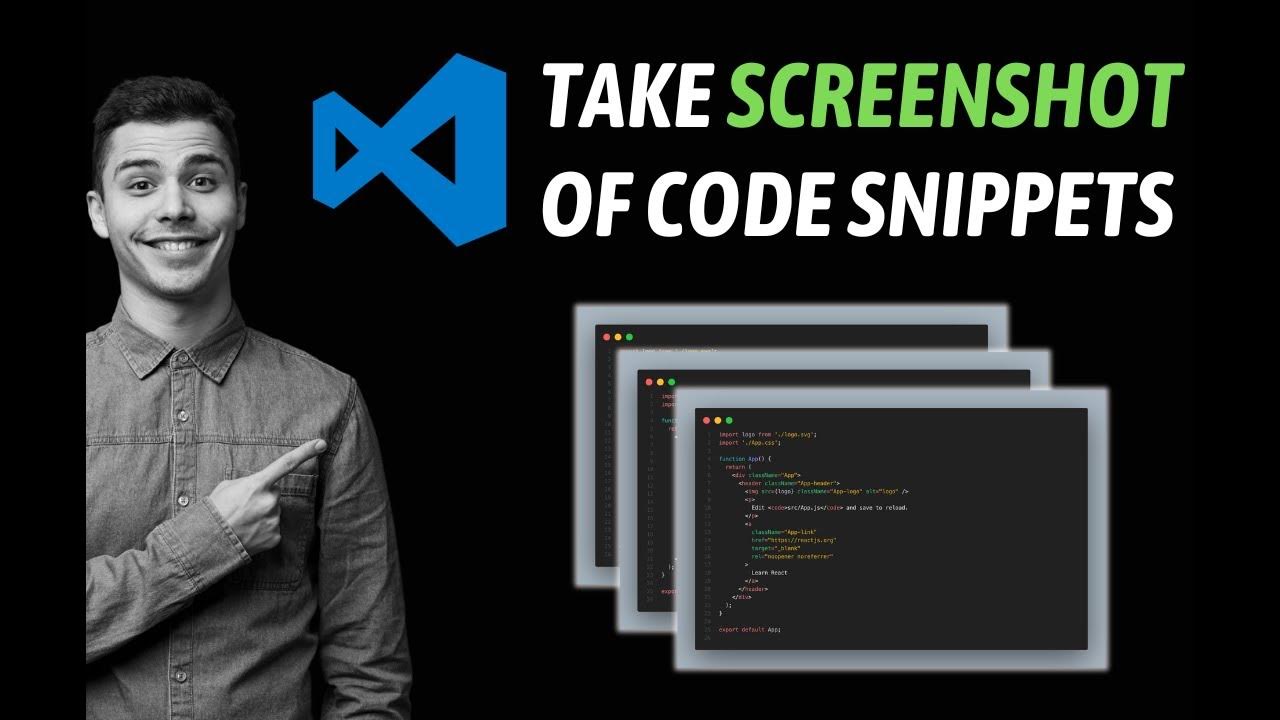 Screenshot your Code in VS Code 2024 [ vscode Trick ] - YouTube