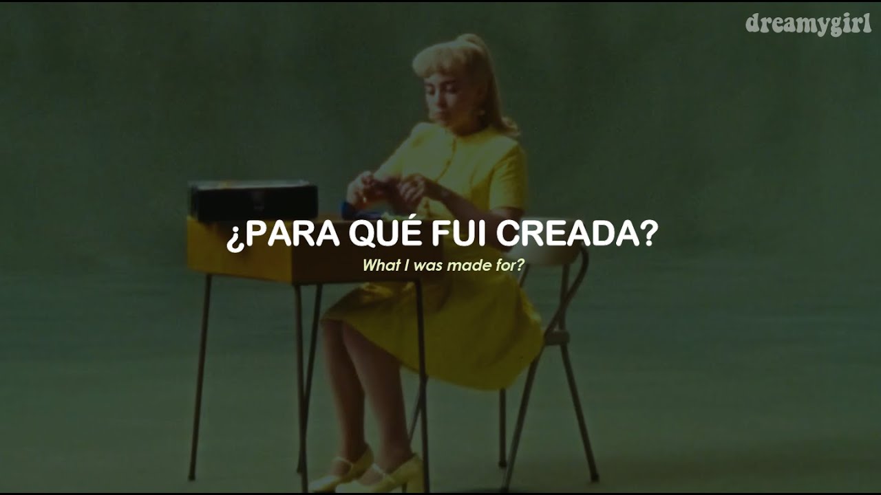 Billie Eilish - What Was I Made For? [ letra + lyrics + music video ...