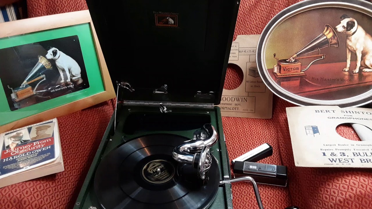 The Last leaf & L'Envoi Poems recited by Frank Burbeck rare 78 rpm ...