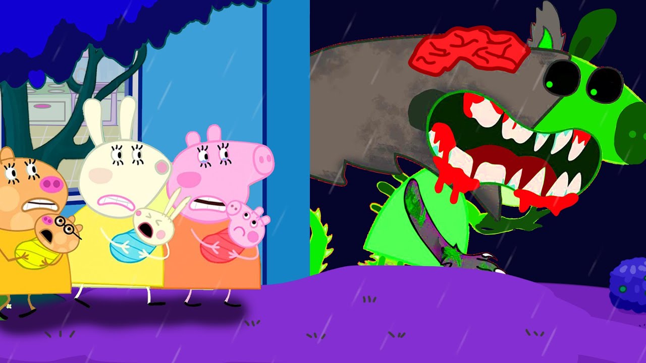 Peppa Pig - Zombie Apocalypse l Peppa Pig Funny Animation - YouTube