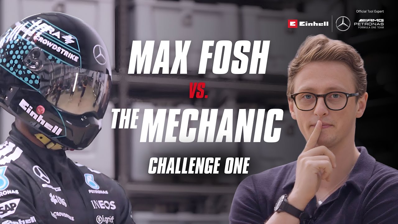 Max Fosh vs. The Mechanic: Challenge one 🏁 - YouTube