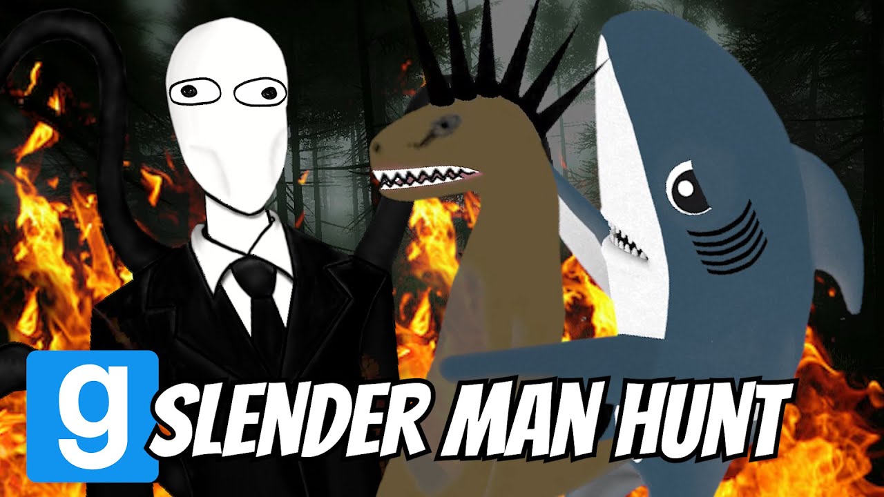 Gmod Slender man - This is both Funny and terrifying!! - YouTube