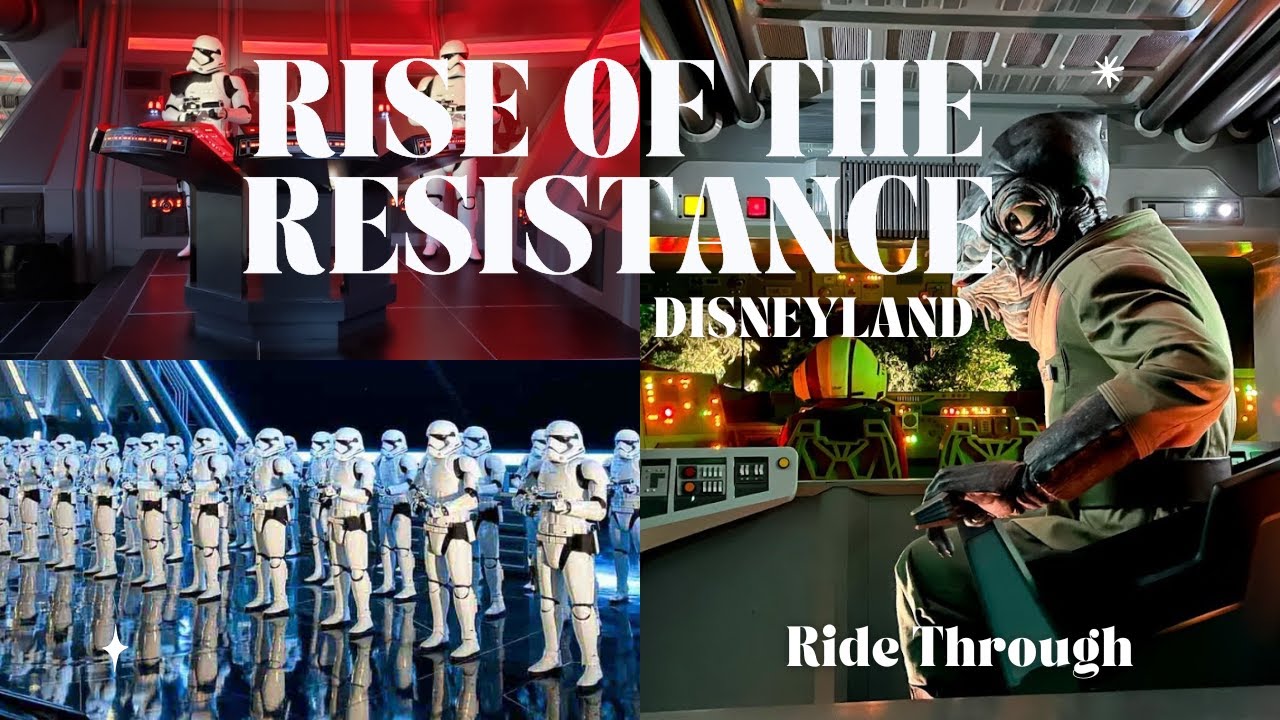 RISE OF THE RESISTANCE /DISNEYLAND/POV - YouTube