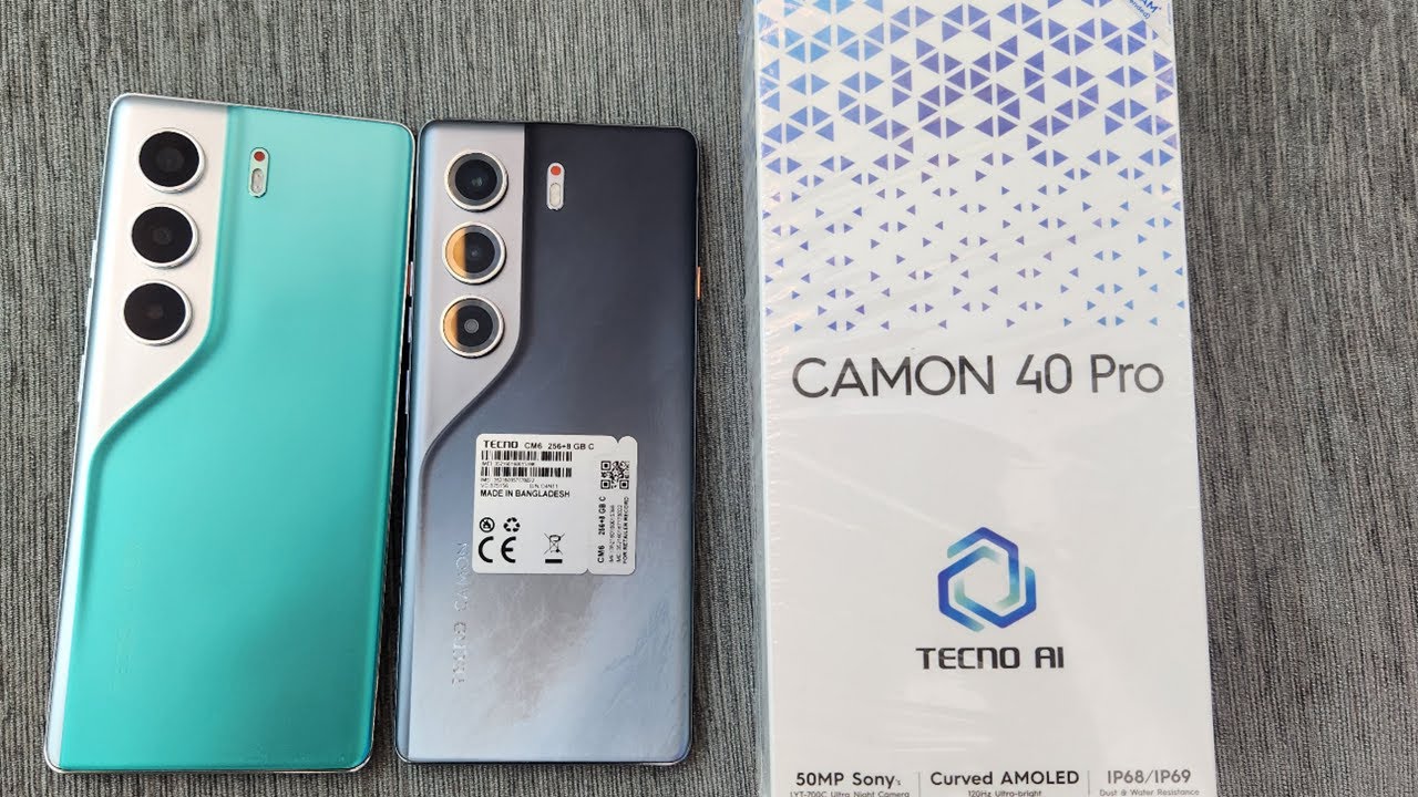 Tecno Camon 40 Pro Full unboxing & Camera Review @SmartCompare - YouTube