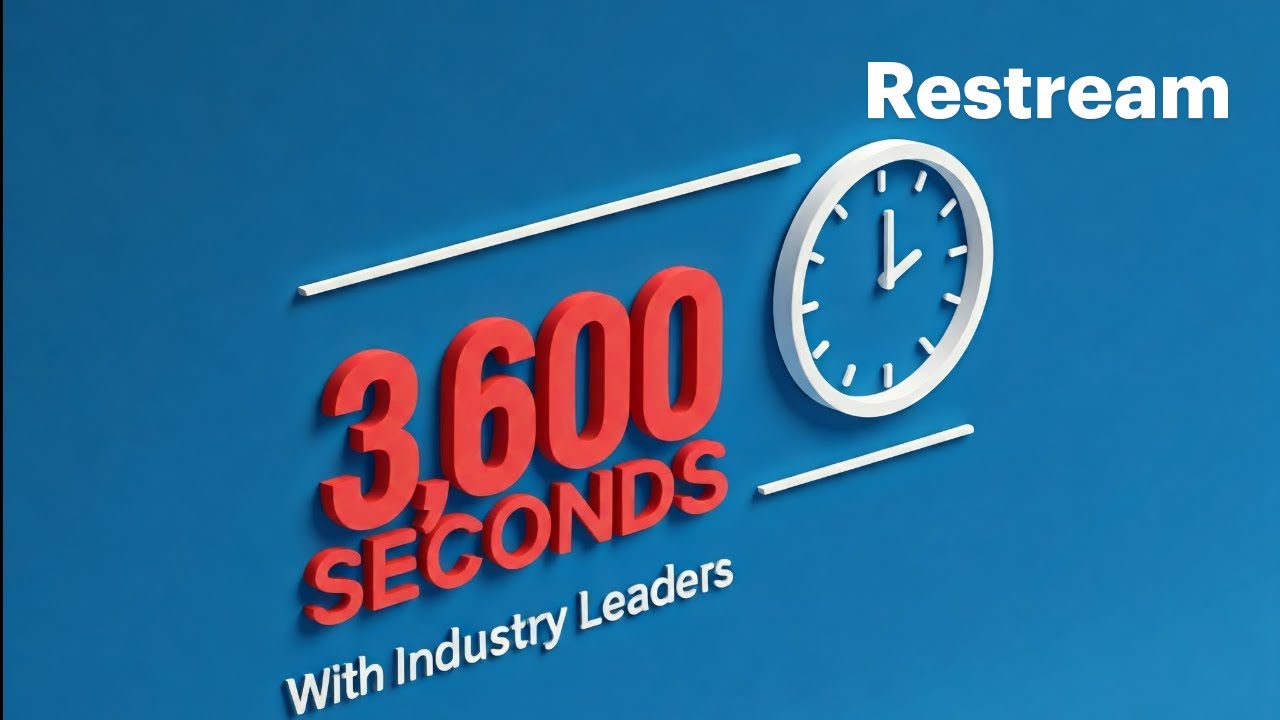 3,600 Seconds With Industry Leaders - YouTube