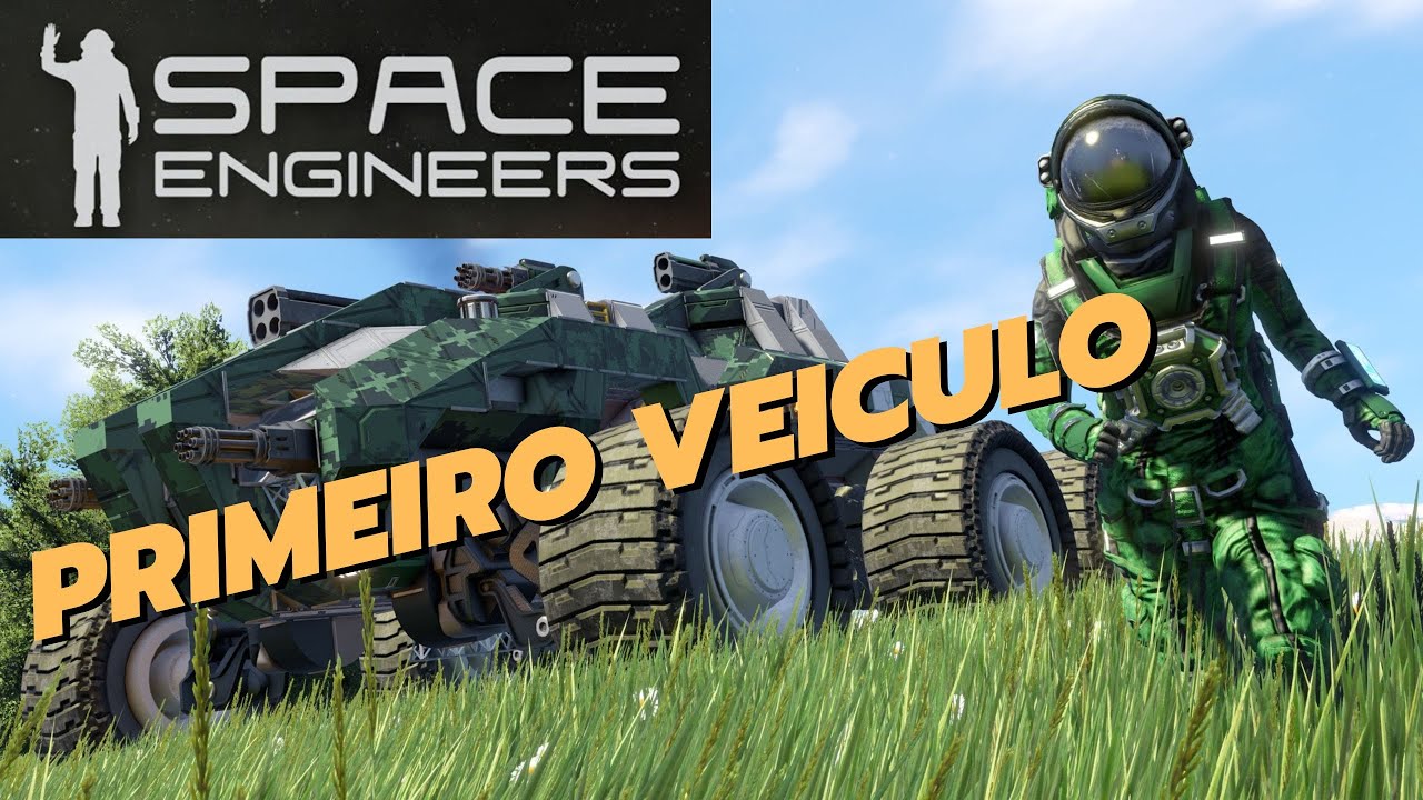 Construindo o primeiro veiculo! Gameplay 2022 Space Engineers #03 ...