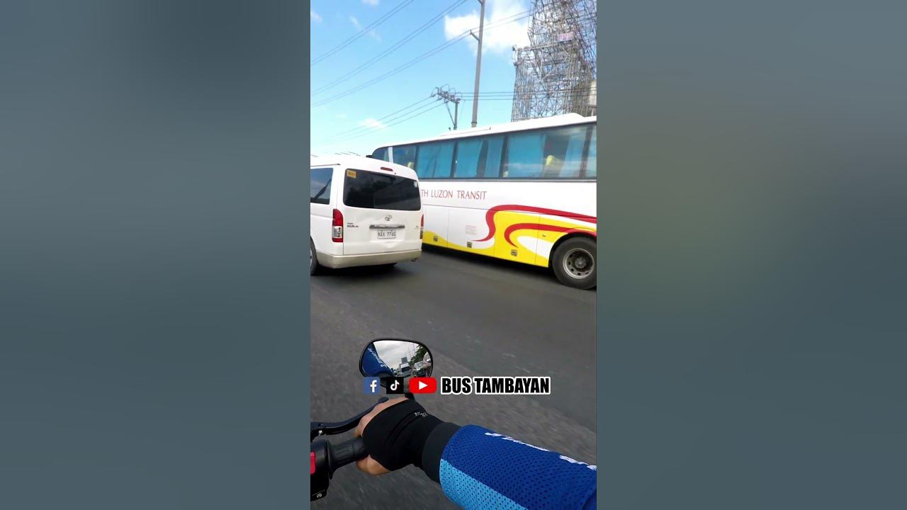 Nakasabay ko sa NLEX si First North Luzon Transit 8116 - YouTube