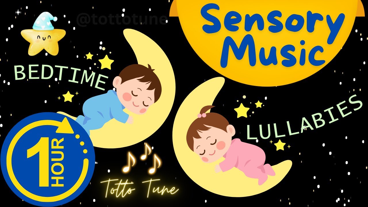 1 HOUR of Baby Bedtime Lullaby | Relaxing Sleep Music🎵| Baby Sensory ...