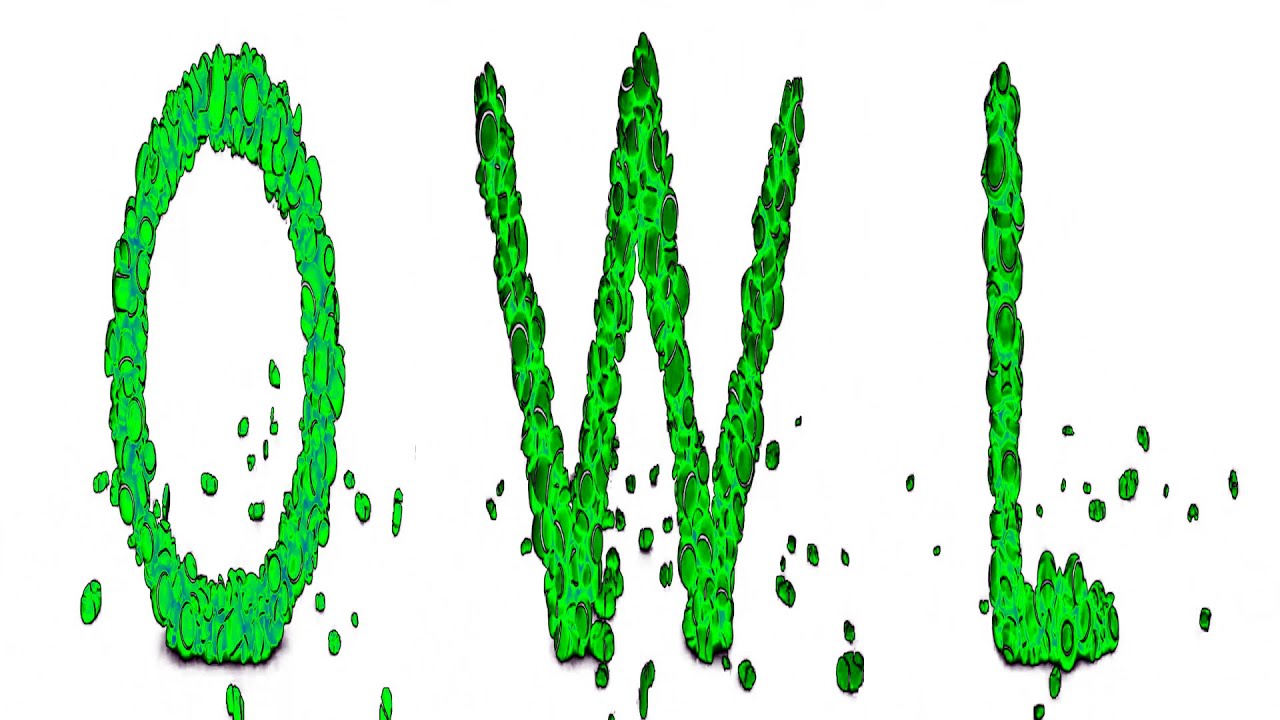 LEARN WORDS ABC's (OWL) WITH 3D COLORFUL CANDIES Sound Vibration ...