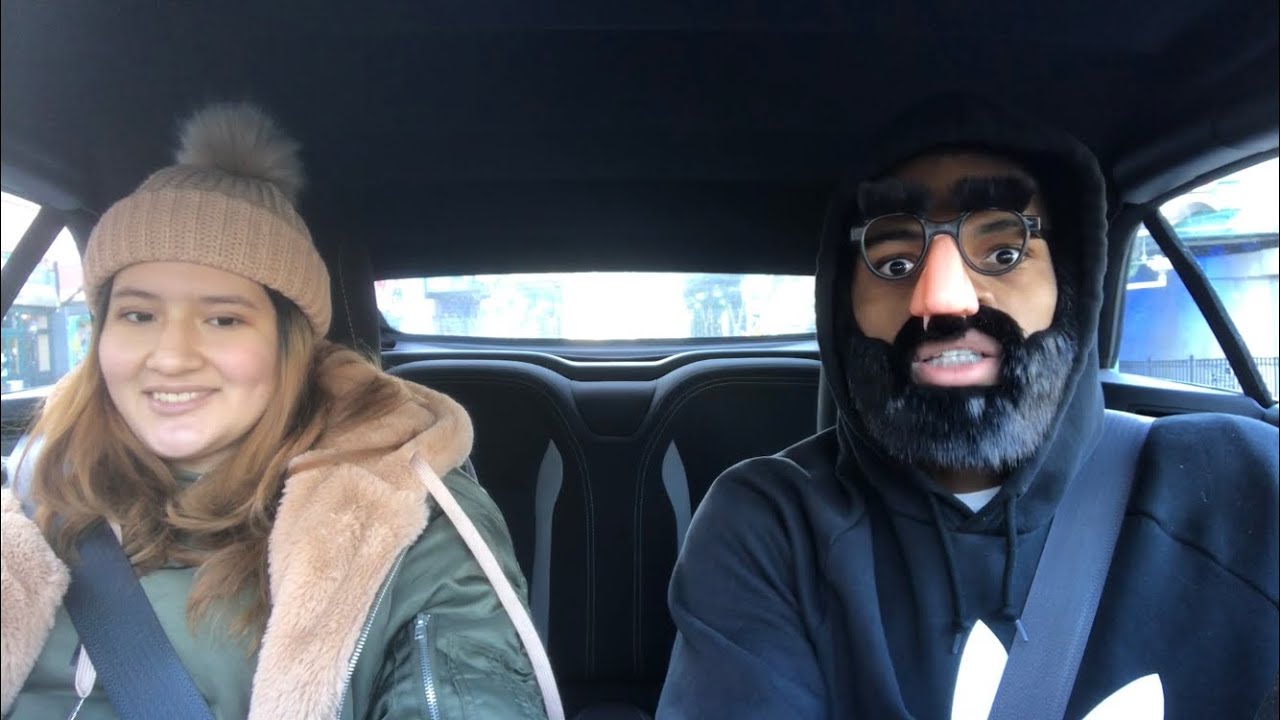 UBER DRIVER IN DISGUISE PRANK ON GIRLFRIEND SHE GOT SCARED FOR HER LIFE ...