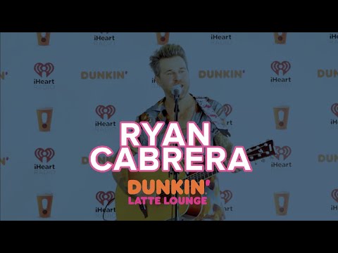 Ryan Cabrera Performs At The Dunkin Latte Lounge! - YouTube