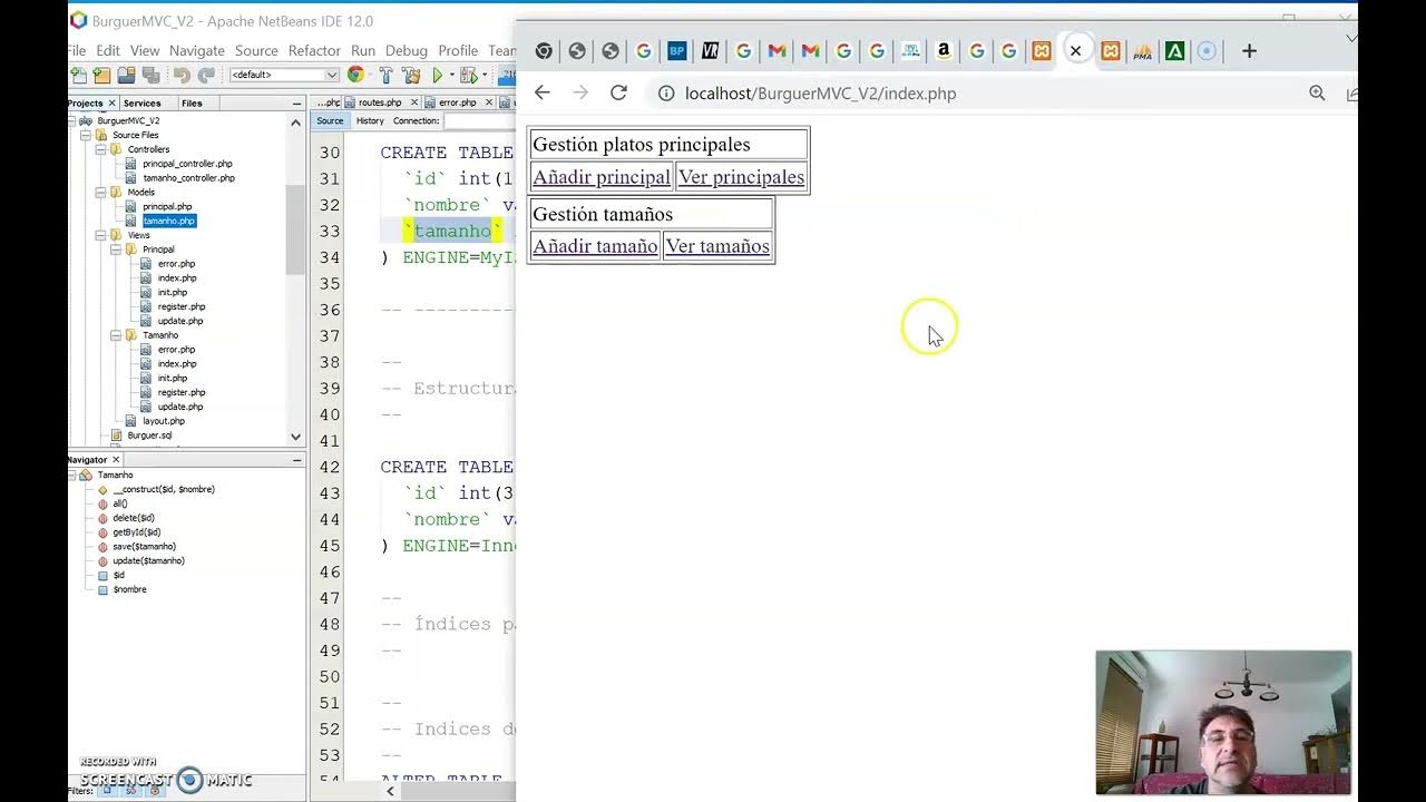 Desarrollo WEB en Entorno Servidor 14, Unidad 4. Ejemplo básico MVC ...