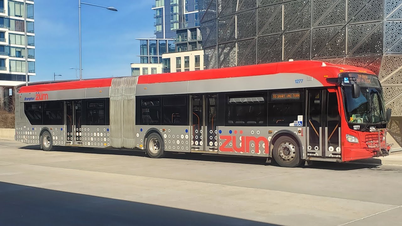 Brampton Transit 2012 New Flyer XDE60 #1277 (501) (Part 1) - YouTube