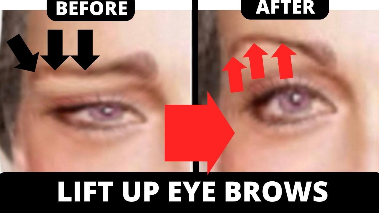 FACE YOGA FOR EYEBROW LIFTS | LIFT THE EYEBROWS WITH FACE YOGA | FACE ...
