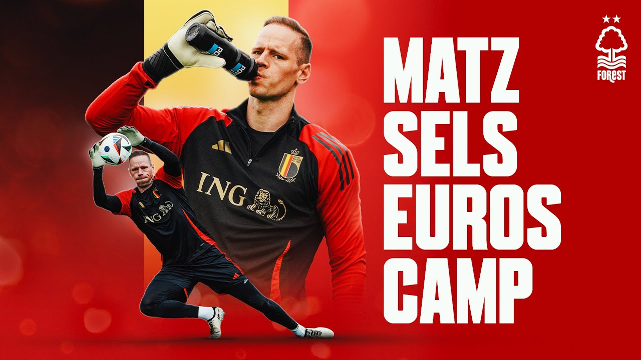 Inside Belgium's Training Camp 🇧🇪 | Matz Sels Previews EURO 2024 🌍 ...