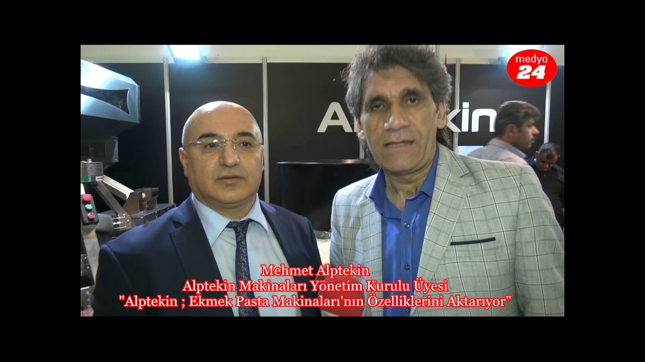 ALPTEKİN MAKİNA ANKARA IBATECH 2017 FUARIN'DA - YouTube