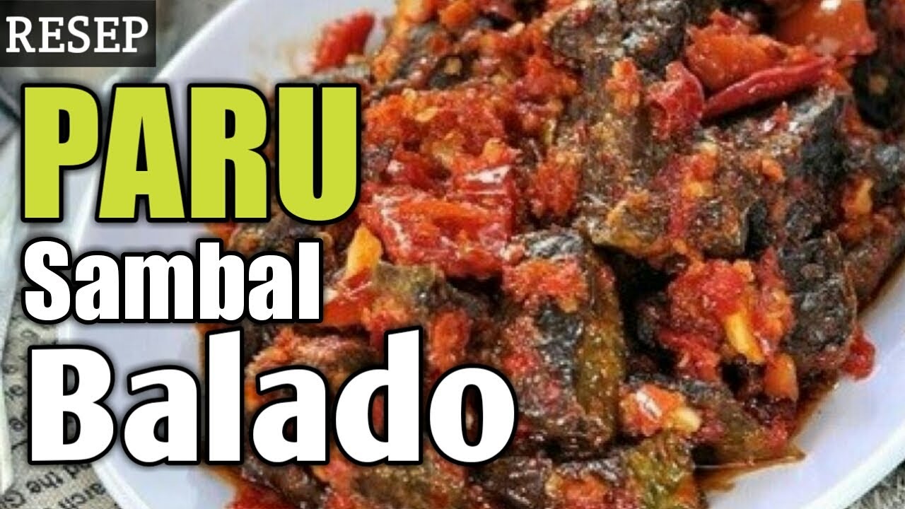 Paru Goreng Sambal Balado - YouTube