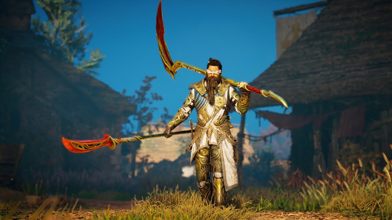 Assassin's Creed Valhalla New Blood Elf Armor Showcase White Color ...