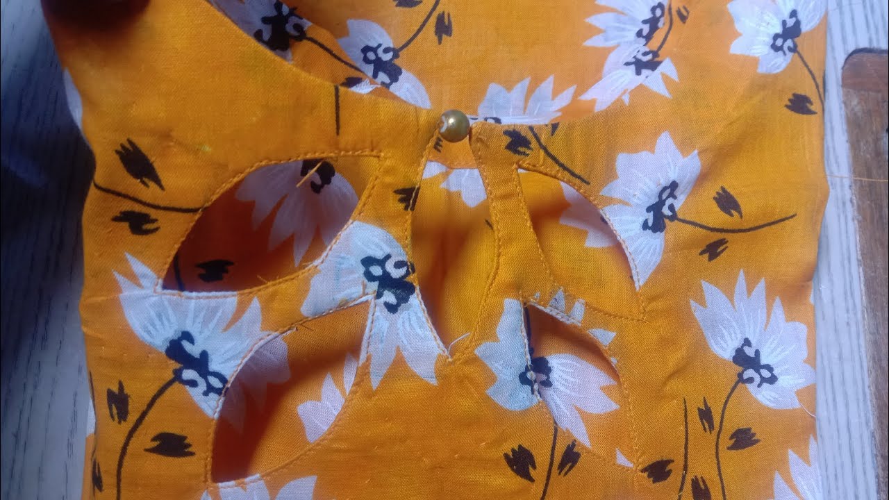 Beautiful neck design cutting and stitching||easy method for beginners ...