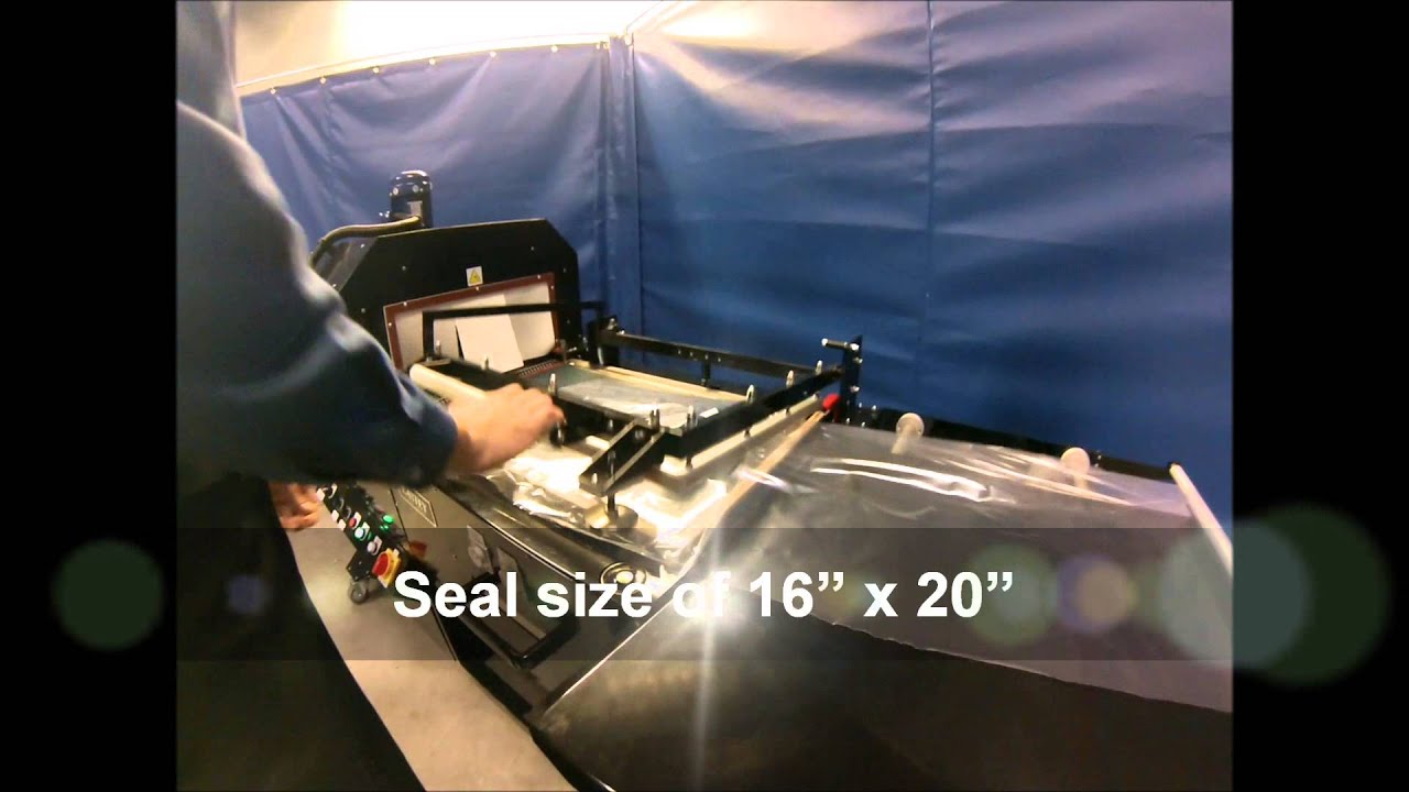 Eastey Shrink Wrap Machines VS1620 (English version) - YouTube