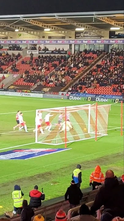 Billy Sharp's 92nd minute winner for Doncaster Rovers against Fleetwood Town #DRFC #FTFC # ...