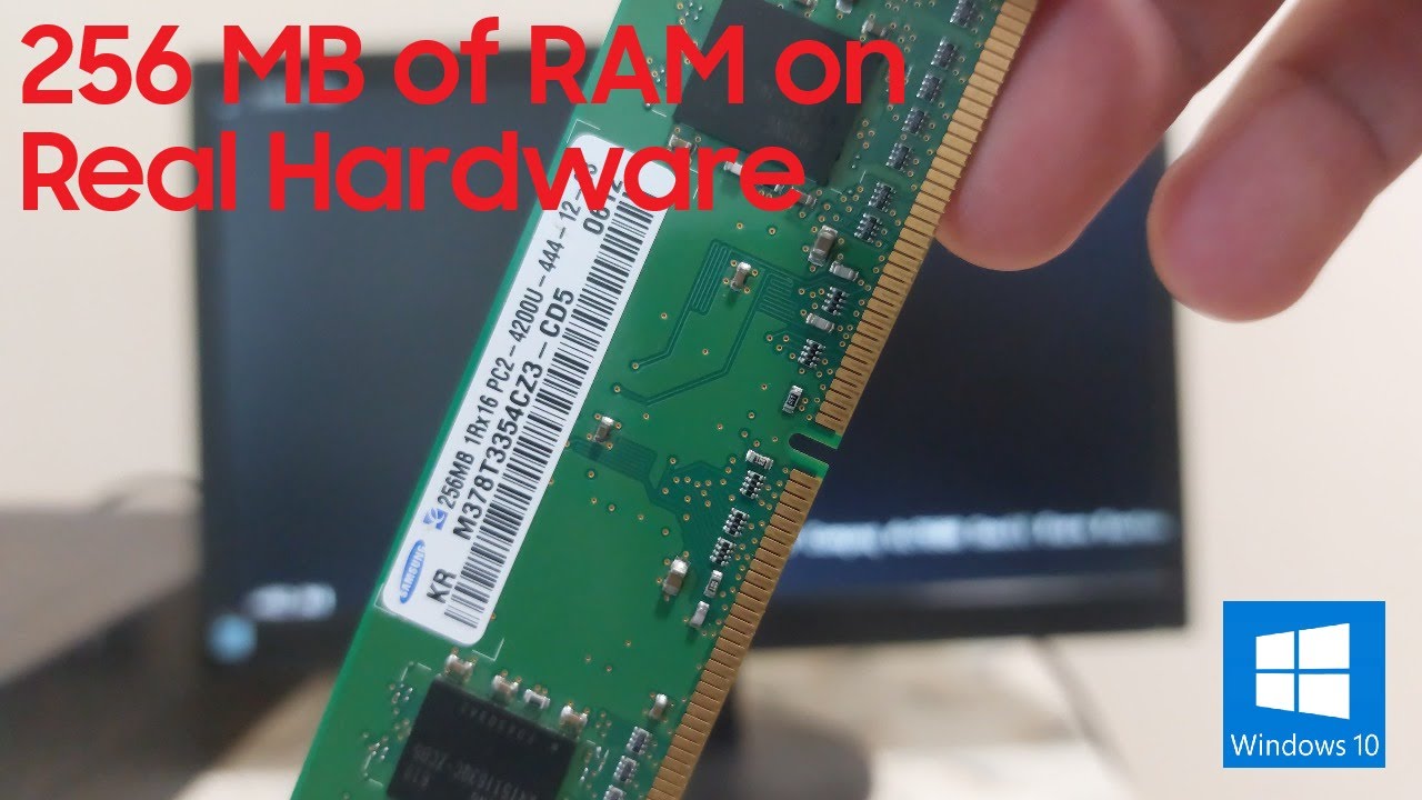 TM6 Labs: Windows 10 on 256MB RAM (ON REAL HARDWARE) – Task Manager ...