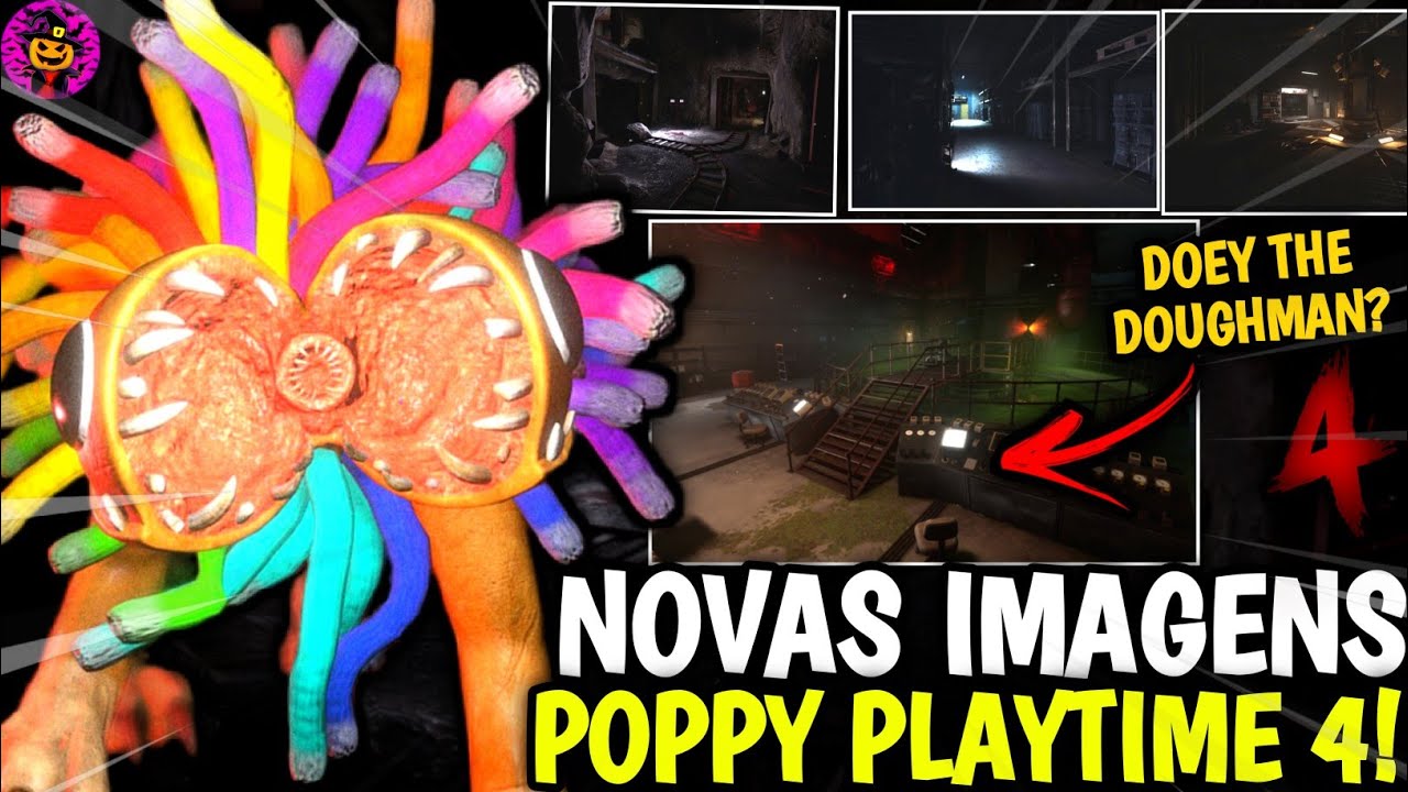 BOMBA! Lançaram NOVAS IMAGENS De Poppy Playtime Chapter 4! Doey The ...