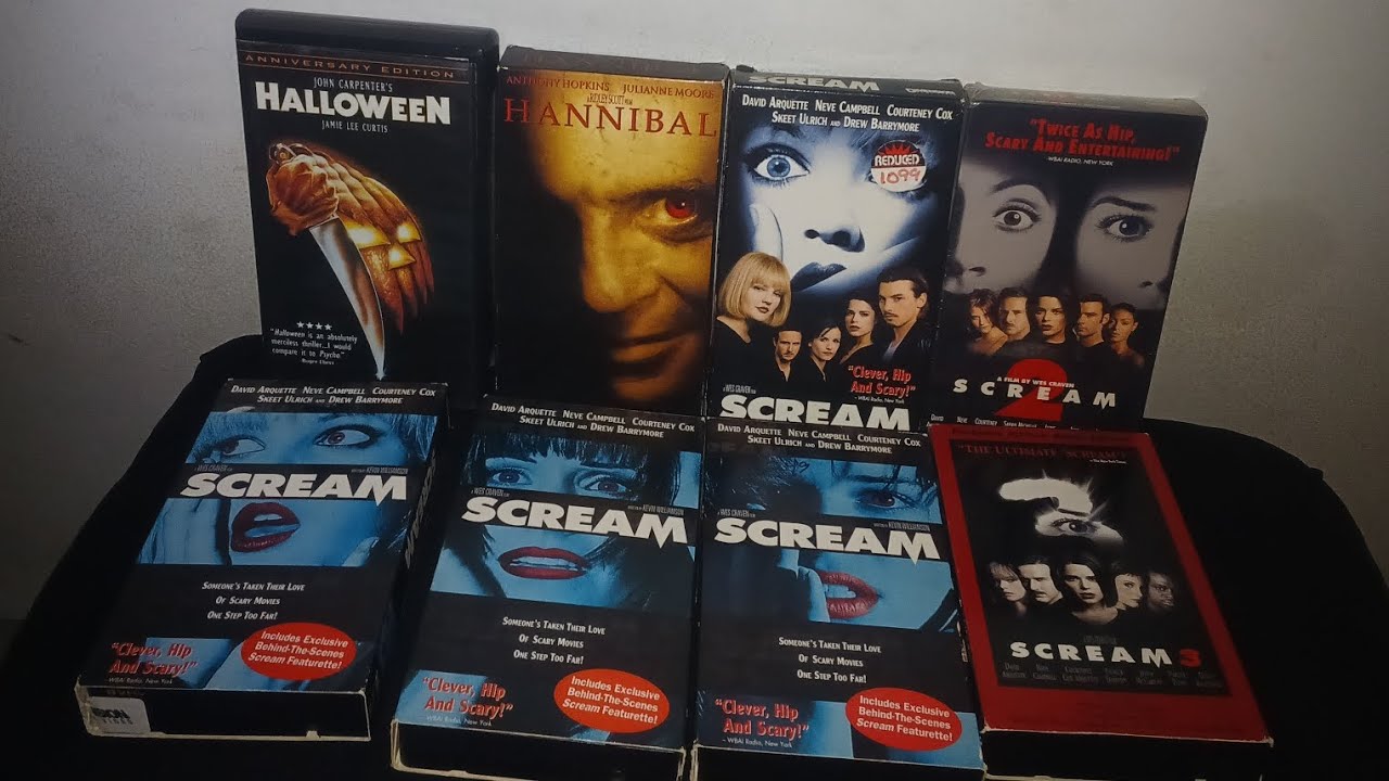 Horror vhs tapes - YouTube