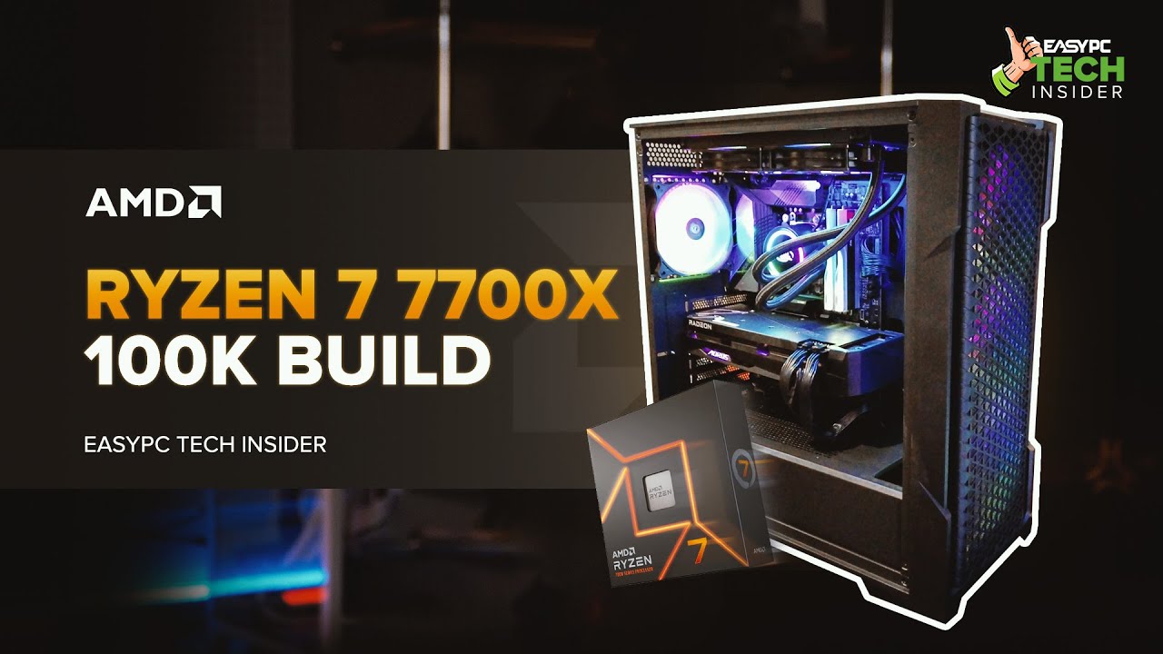 VLOG 2 | 100K Build ft. AMD Ryzen 7 7700X at Touchpoint | Desktop Build ...