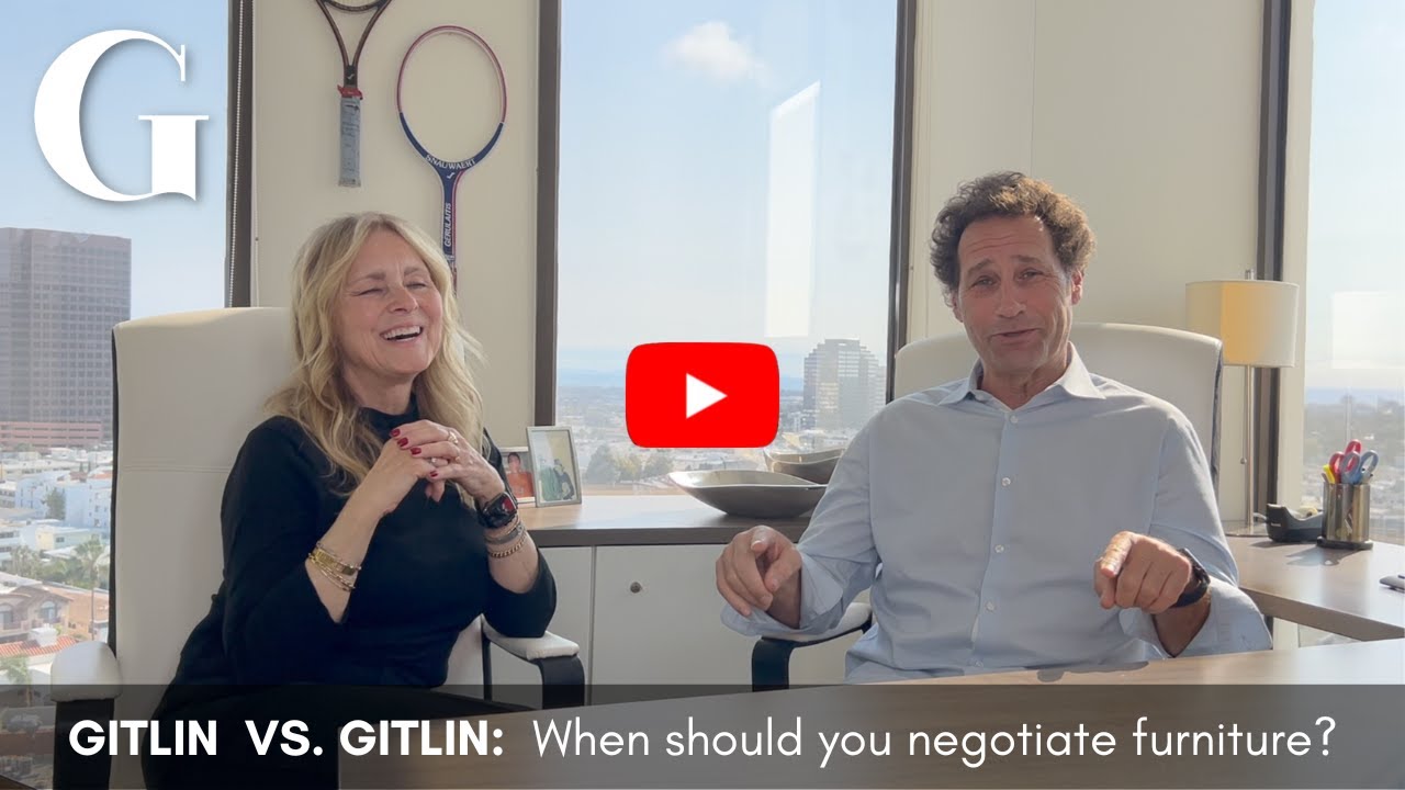 Gitlin vs. Gitlin: the furniture fiasco - YouTube