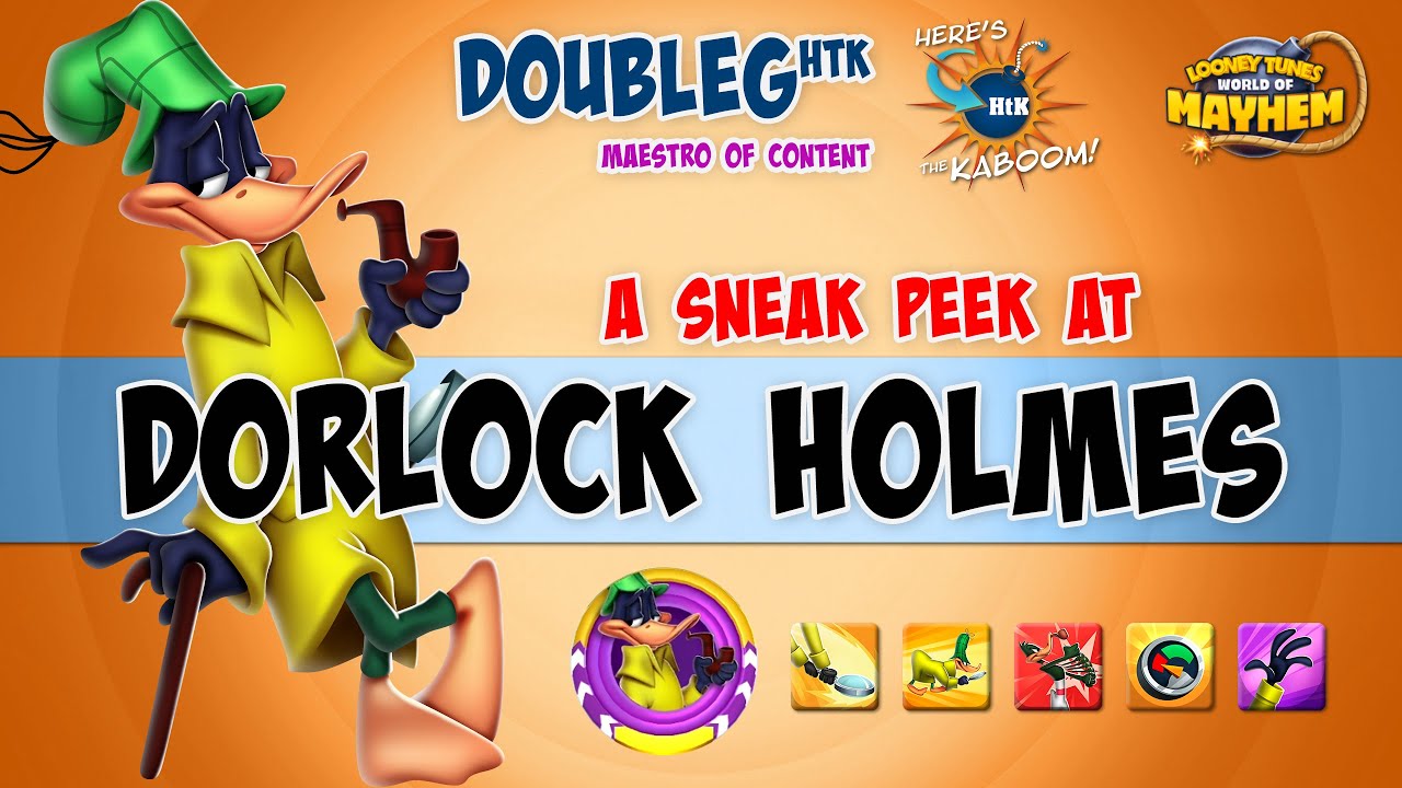 A Sneak Peek at DORLOCK HOLMES (Daffy Duck)! | Looney Tunes World of ...