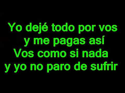 El Dipy Fuiste Vos Lyrics Letra - YouTube
