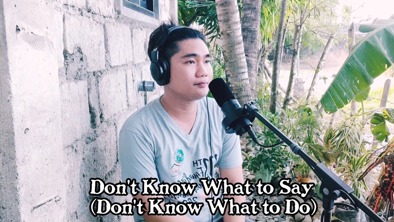 Don't Know What to Say (Don't Know What to Do)Song by Ric Segreto Cover ...