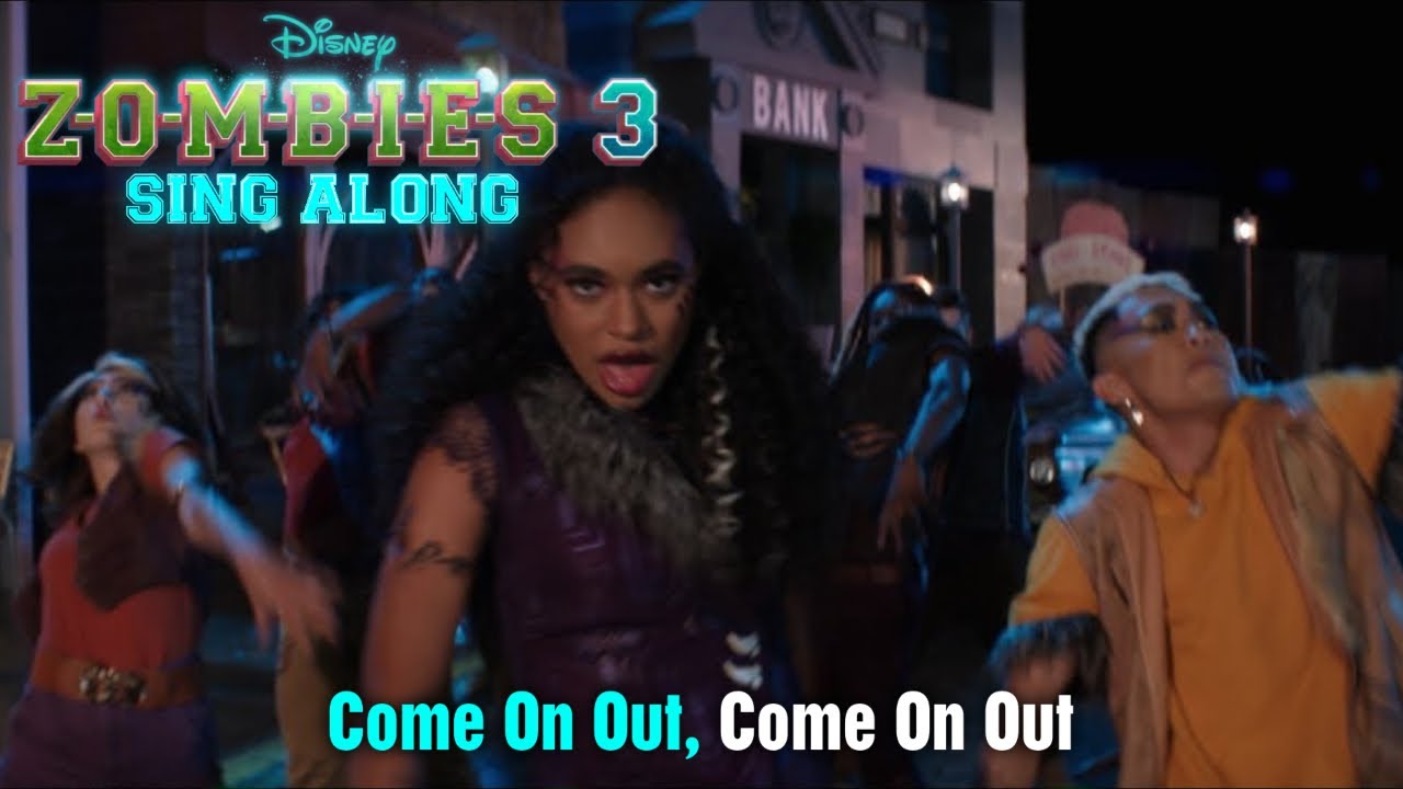 ZOMBIES 3: Sing Along | Come On Out | Momento Musical | Disney Channel ...