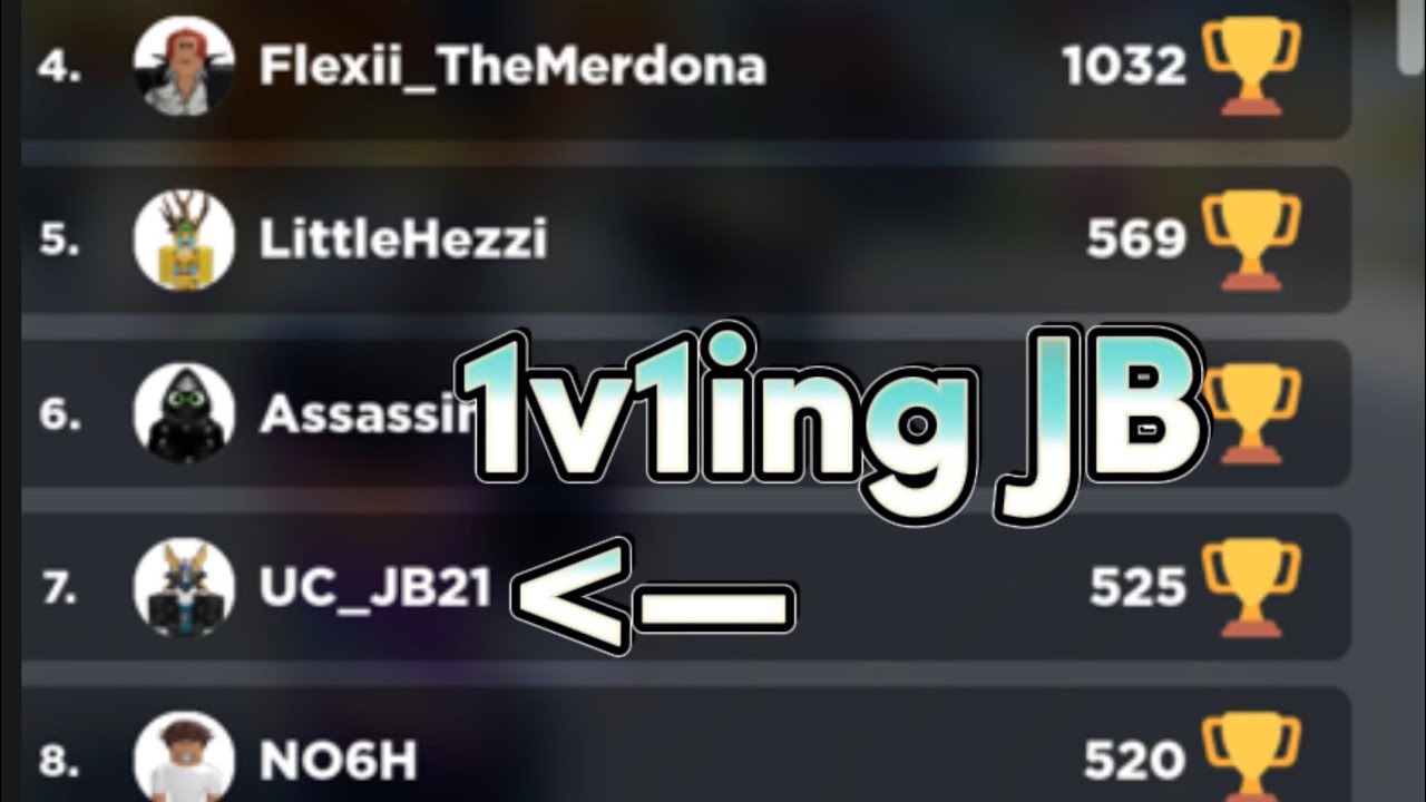 1v1ing The Top 7 best player (xTy 12-2 JB) - YouTube