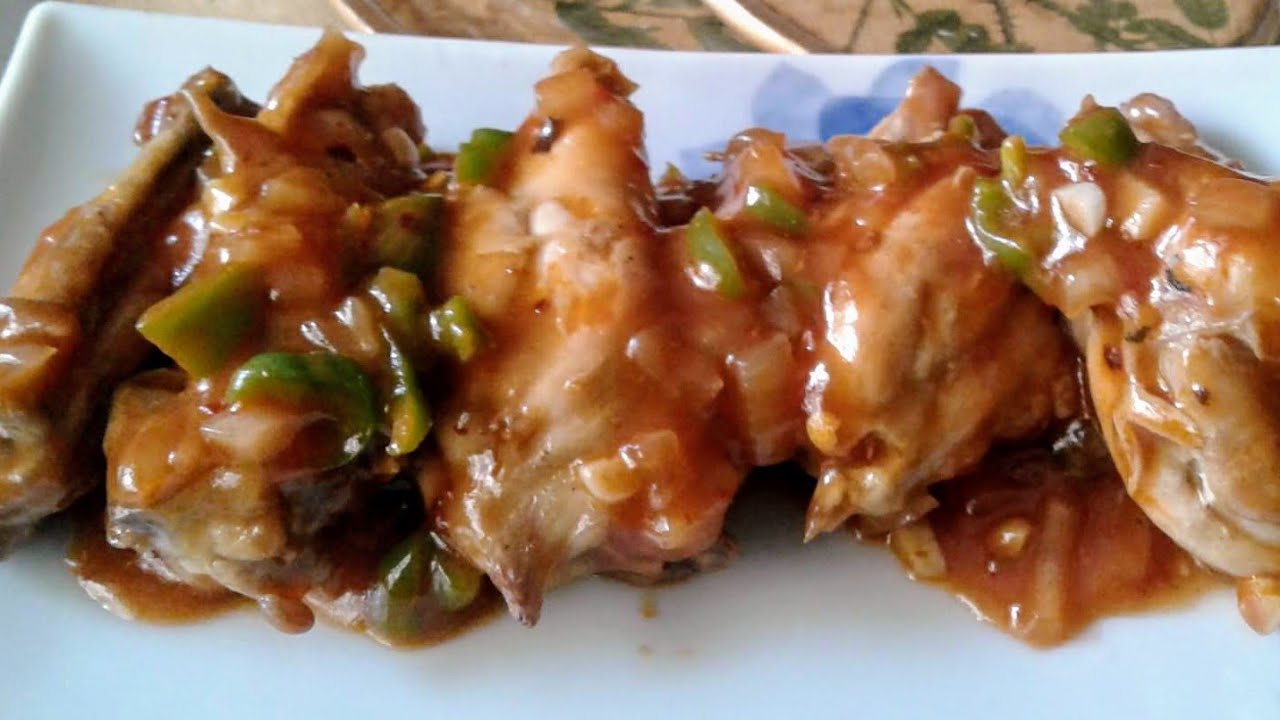 Chicken manchurian wings || manchurian chicken wings || chicken ...