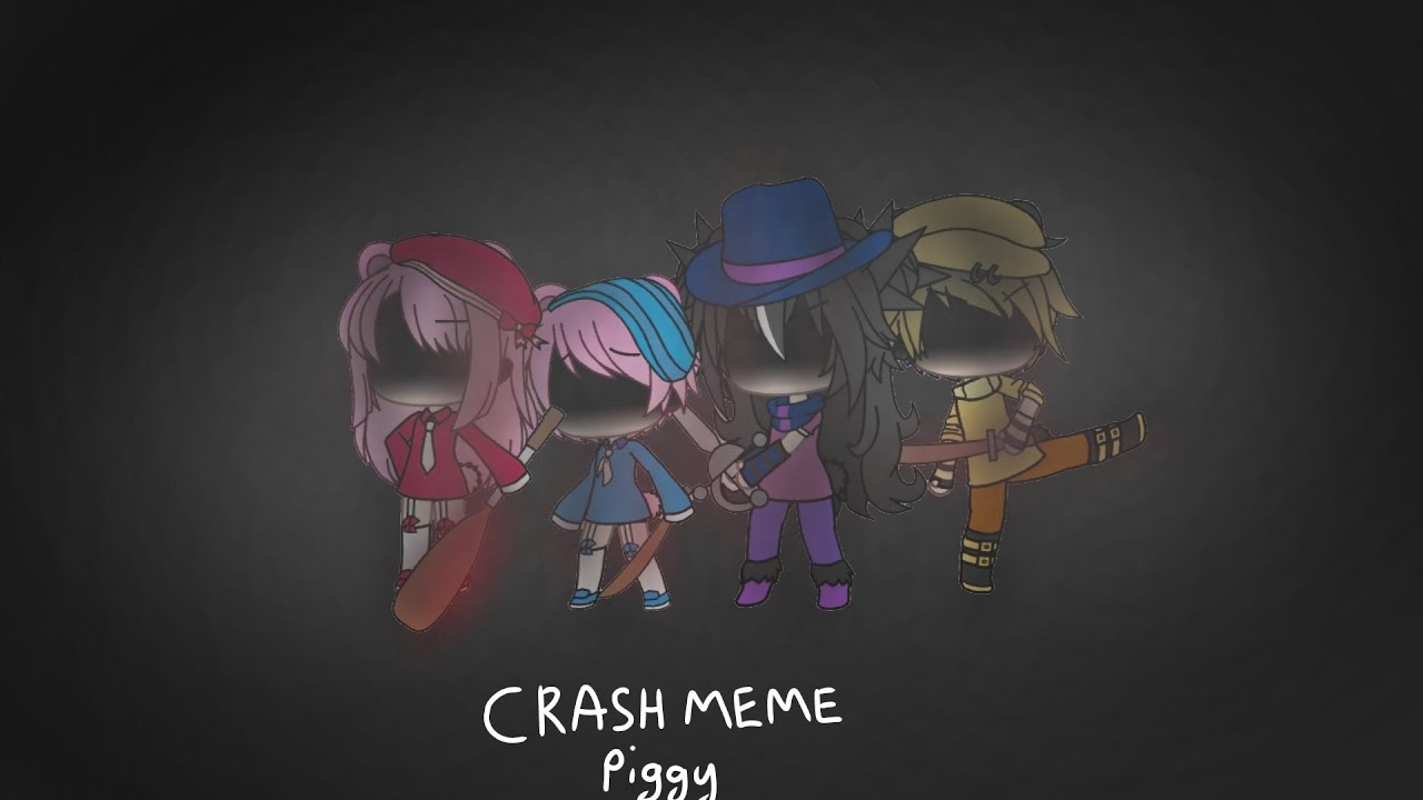 Crash Meme | Ft. Piggy, Little Brother, Mr. P, Zizzy and Pony | Piggy ...