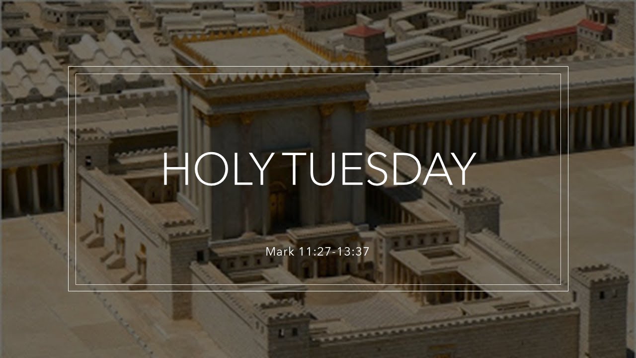 Holy Tuesday 2020 - YouTube