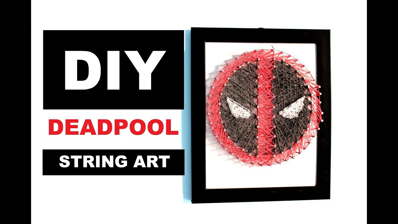 I FINALLY made a DEADPOOL mask - YouTube
