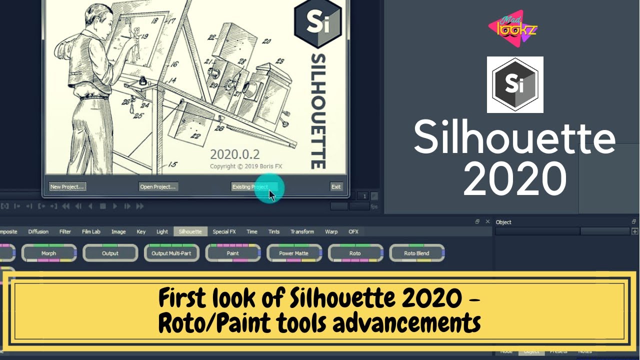 First look of Silhouette 2020 - Roto/Paint tools advancements - YouTube