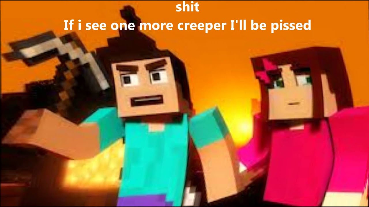 Mineshaft (Minecraft Parody of Payphone by Maroon 5) - Lyrics - YouTube