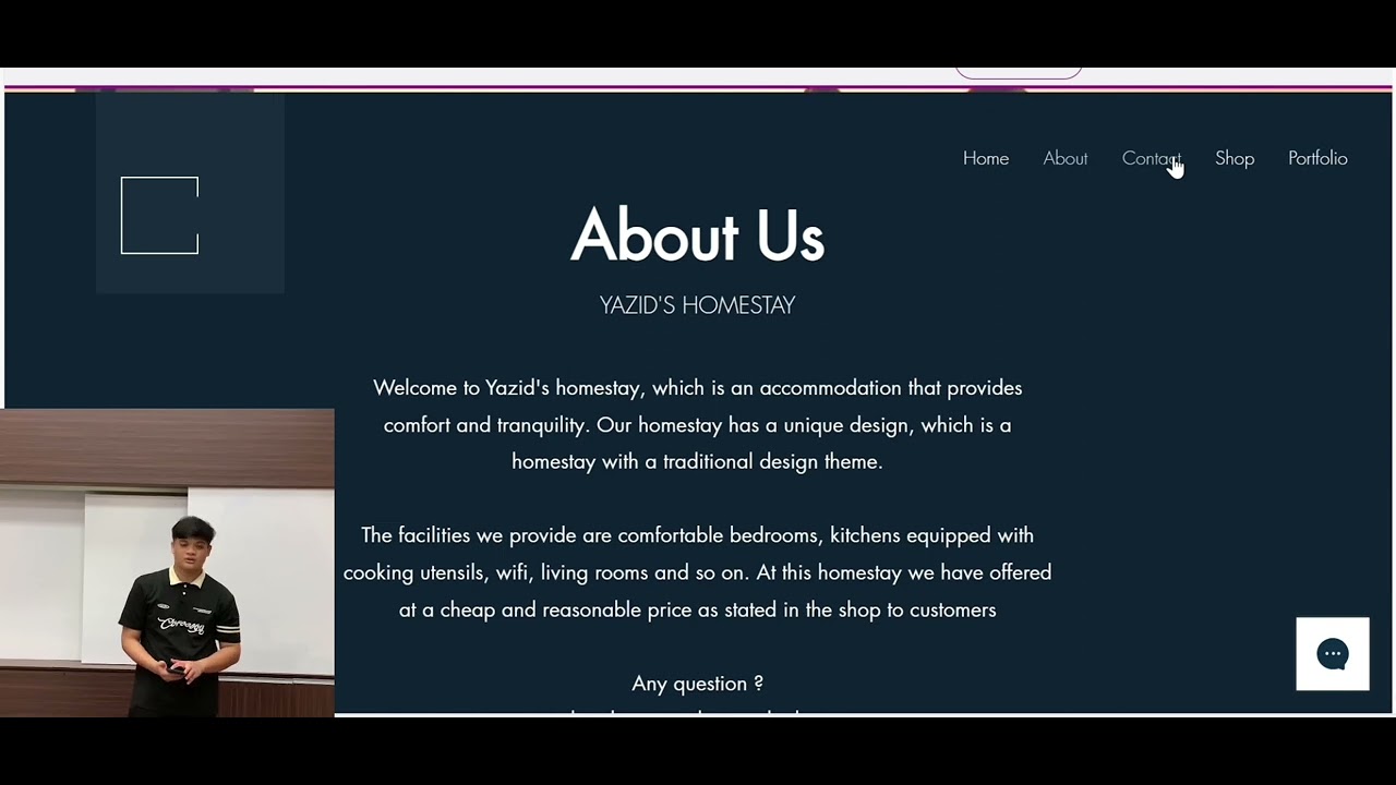 VIDEO PEMBENTANGAN WEB SITE P4( FINAL PROJECT) CFT 1063:L1/T2 SCK - YouTube